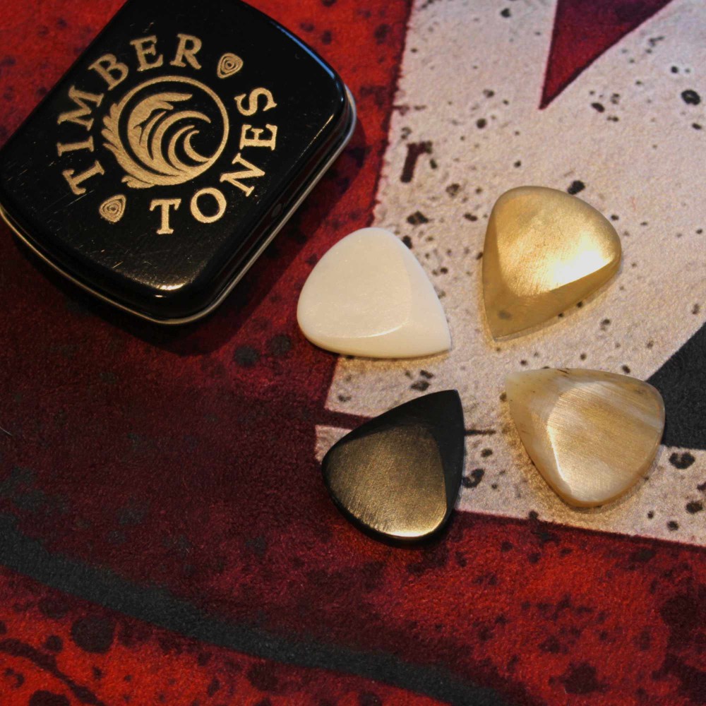 Bone Tones Sharp Guitar Picks - Timber Tones