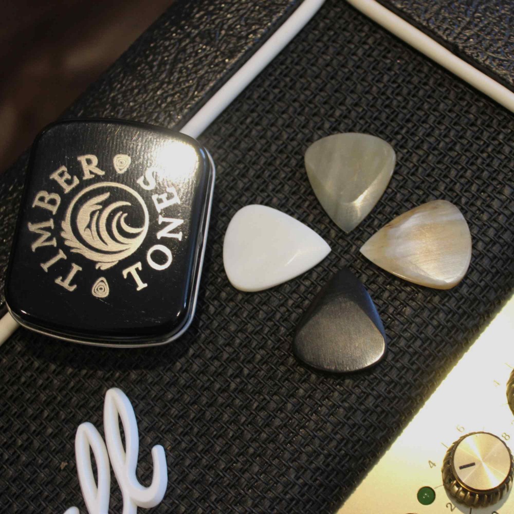Bone Tones Sharp Guitar Picks - Timber Tones