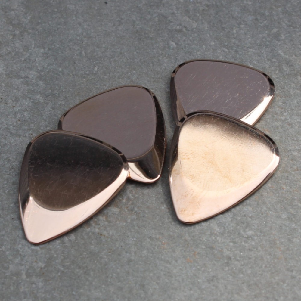 A collection of luxury Metal Guitar Picks | Timber Tones - Timber Tones