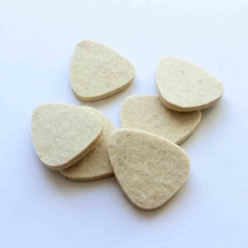 Felt Tones - Natural - 1 Ukulele Pick | Timber Tones - Timber Tones