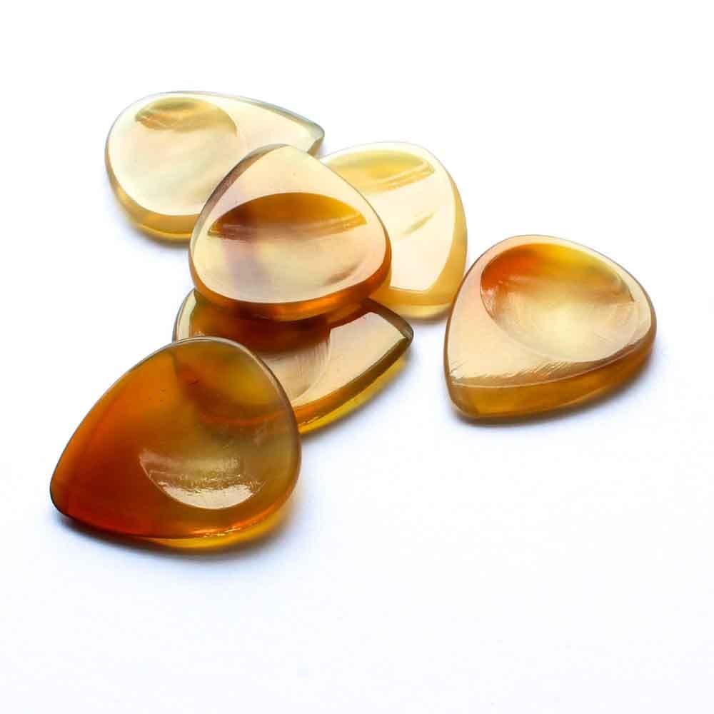 Groove Tones - Clear Horn - 4 Guitar Picks | Timber Tones - Timber Tones