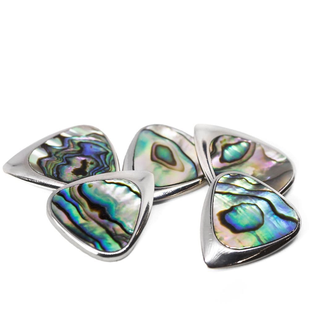 Inlay Tones Mini - Green Abalone - 4 Picks | Timber Tones - Timber Tones