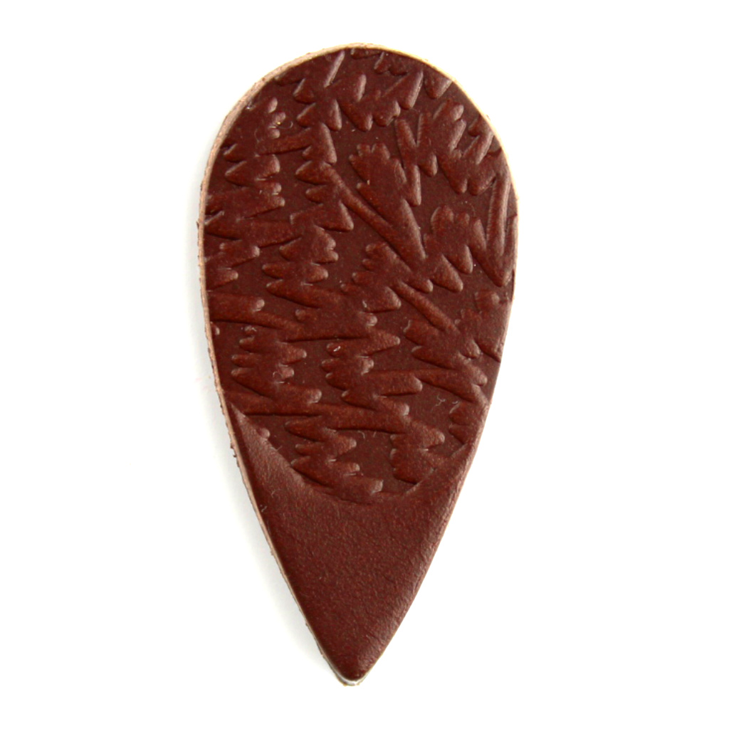 Leather Tones Teardrop - Brown - 1 Pick | Timber Tones - Timber Tones