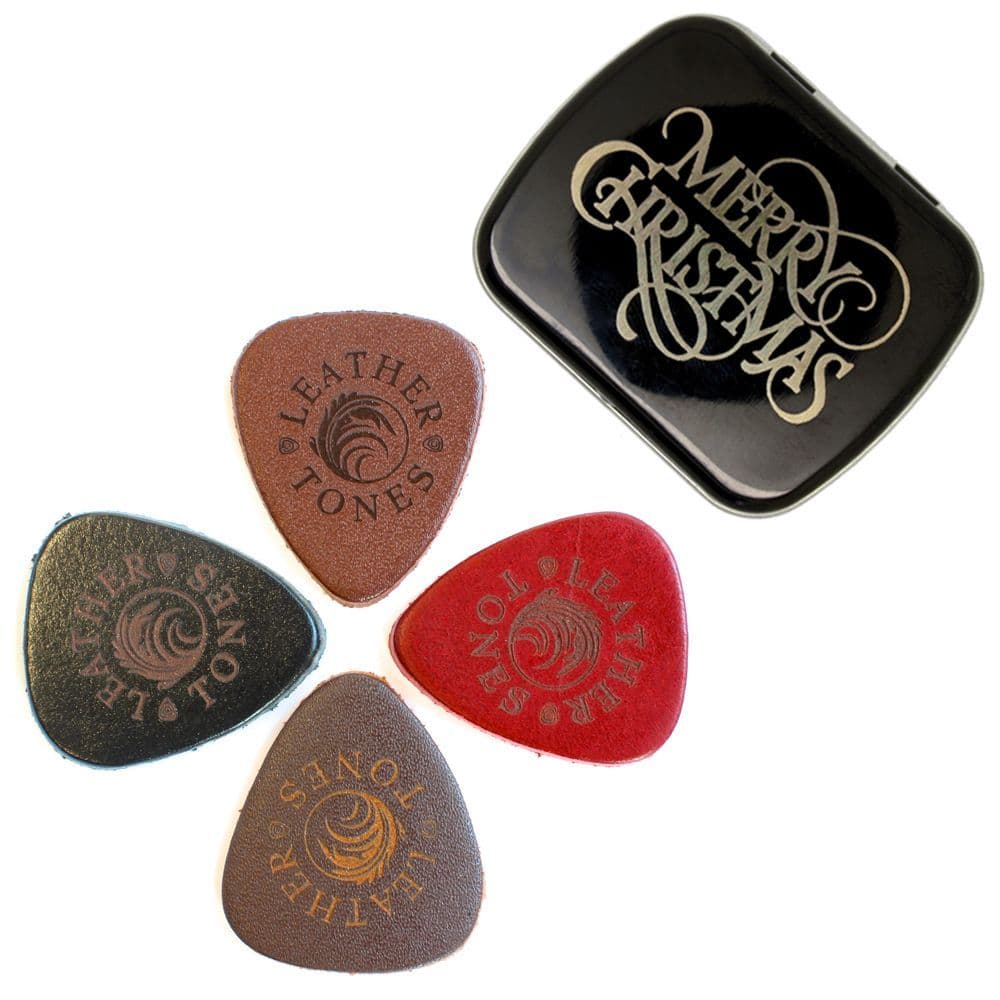 Leather Tones - Tin of 4 Leather Picks | Timber Tones - Timber Tones