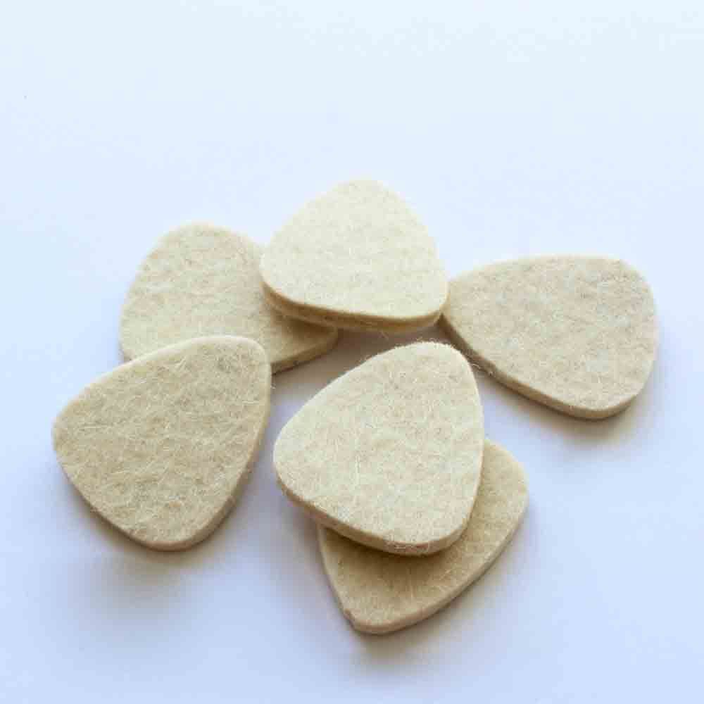 Felt Tones - Natural - 1 Ukulele Pick | Timber Tones - Timber Tones