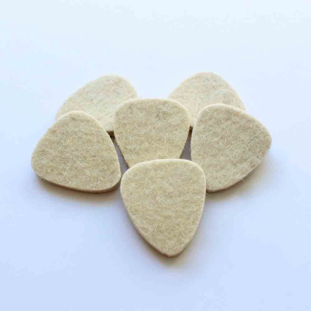 Felt Tones - Natural - 1 Ukulele Pick | Timber Tones - Timber Tones