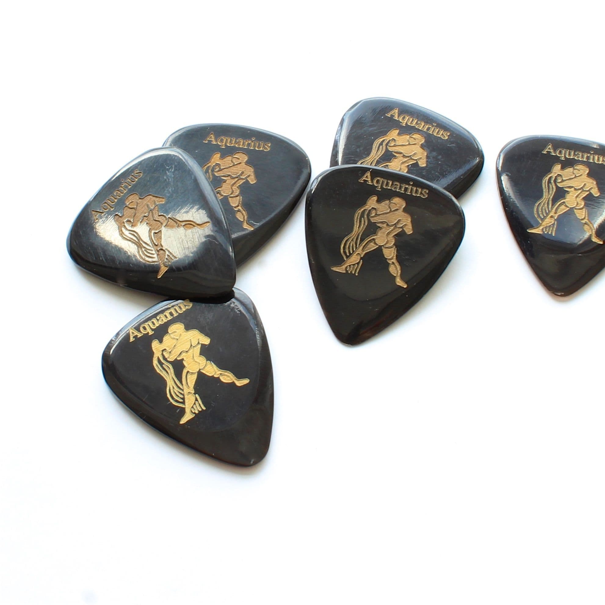Zodiac Tones - Aquarius - Tin of 4 Picks | Timber Tones - Timber Tones
