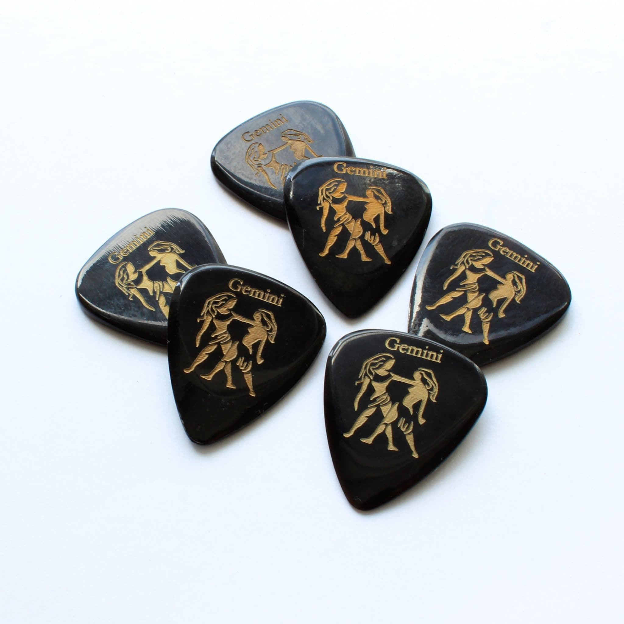 Zodiac Tones - Gemini - 4 Guitar Picks | Timber Tones - Timber Tones